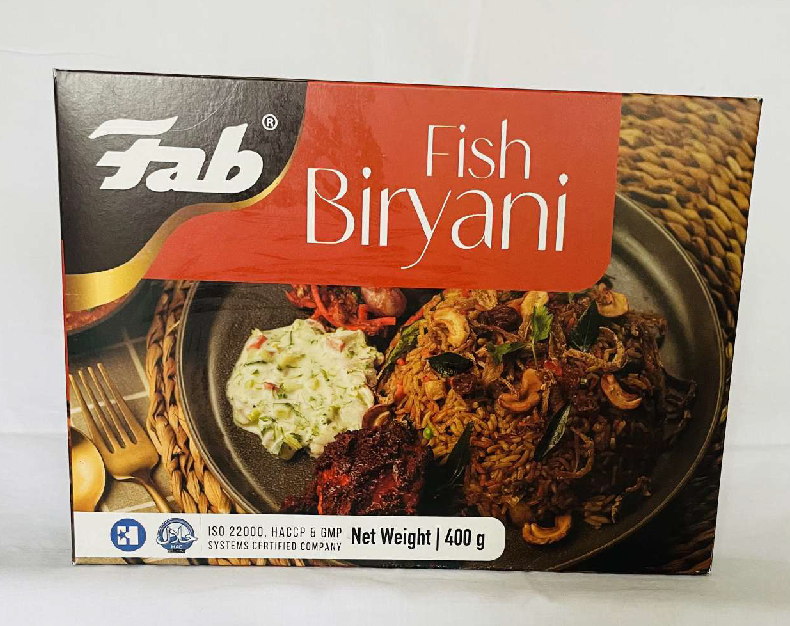 Fab Fish Biryani 400g – LakFood