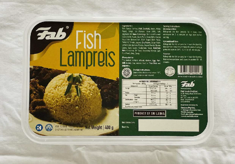 Fab Fish Lampreis 400g – LakFood