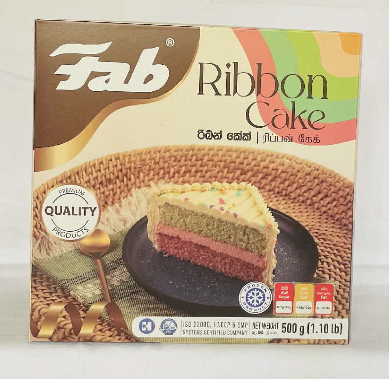 Fab Ribbon Cake 500g (1.10lb) – LakFood