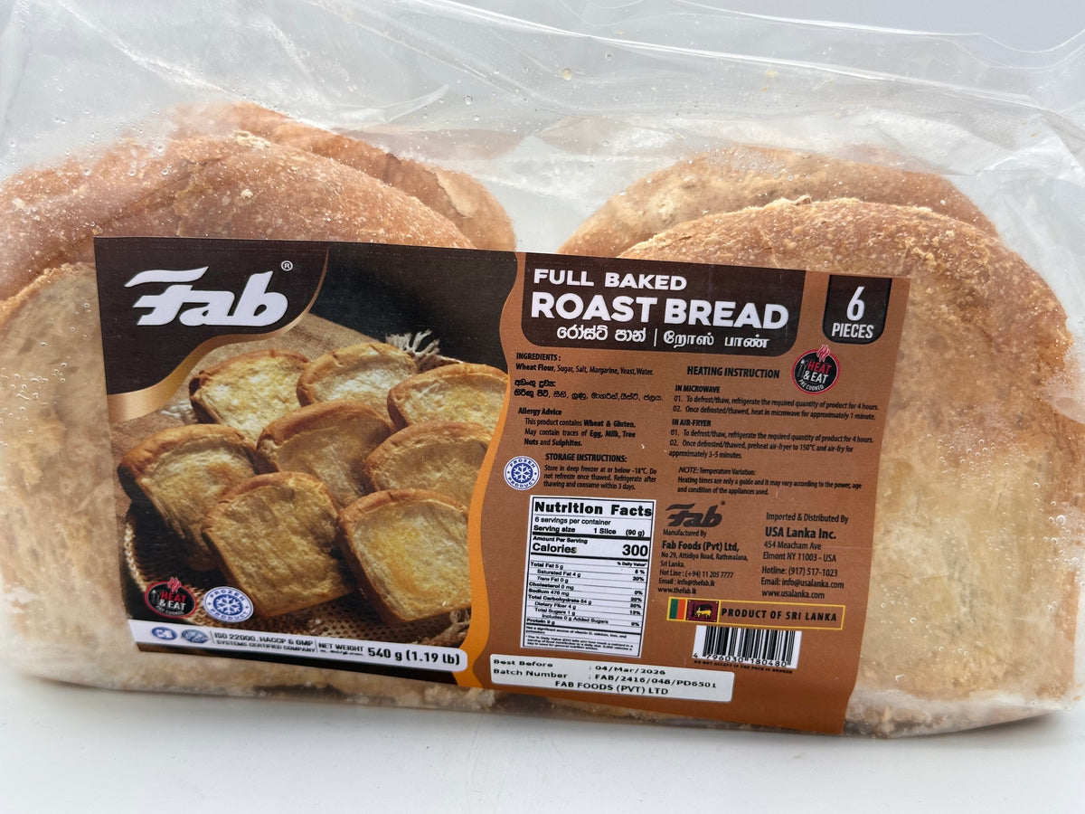 Fab Roast Paan 6 pcs - Full Baked – LakFood