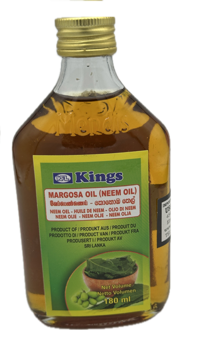 Kings Margosa (Neem )Oil 180ml – LakFood