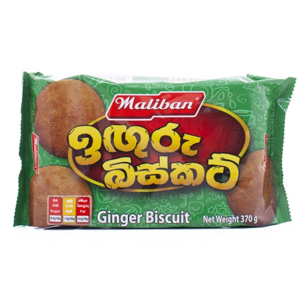 Maliban Ginger Biscuit 370g – LakFood