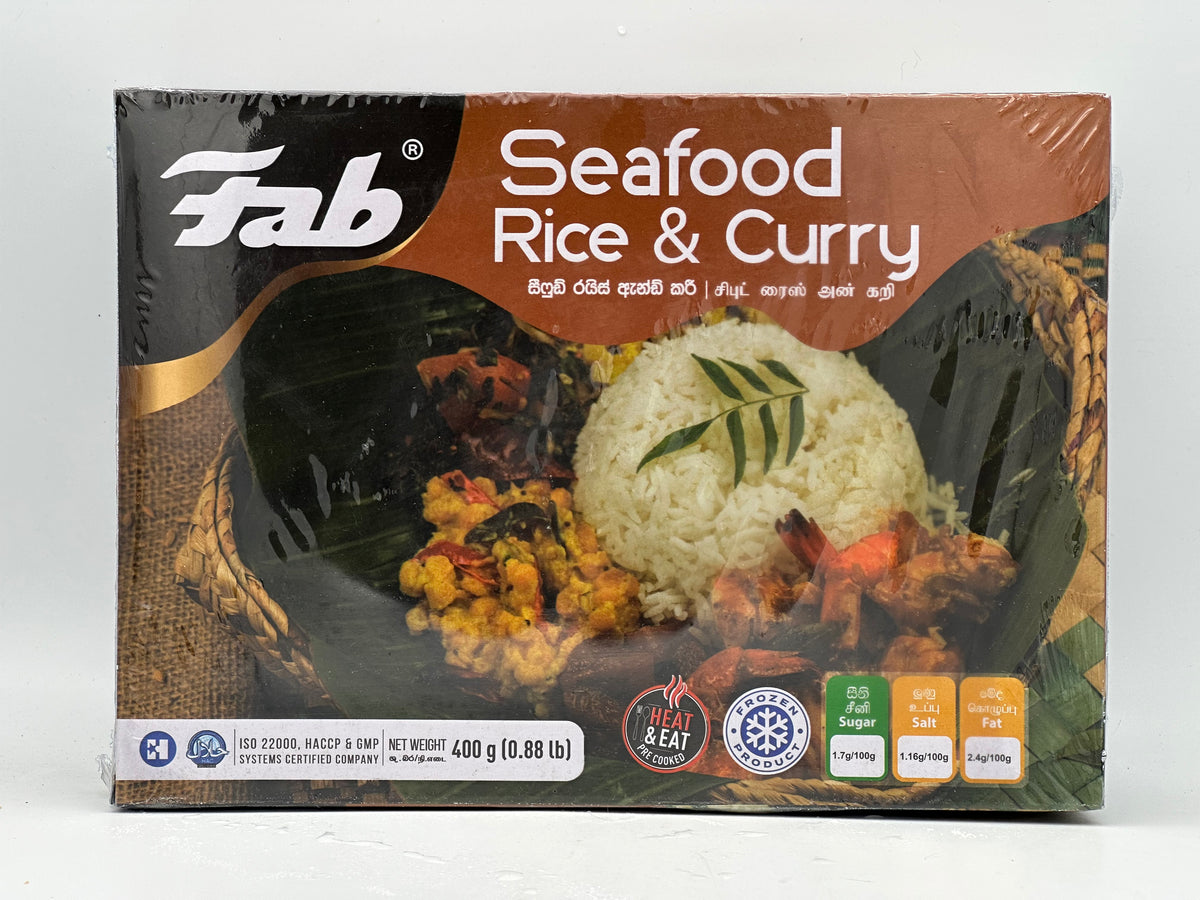 Fab Seafood Rice & Curry 400g – LakFood