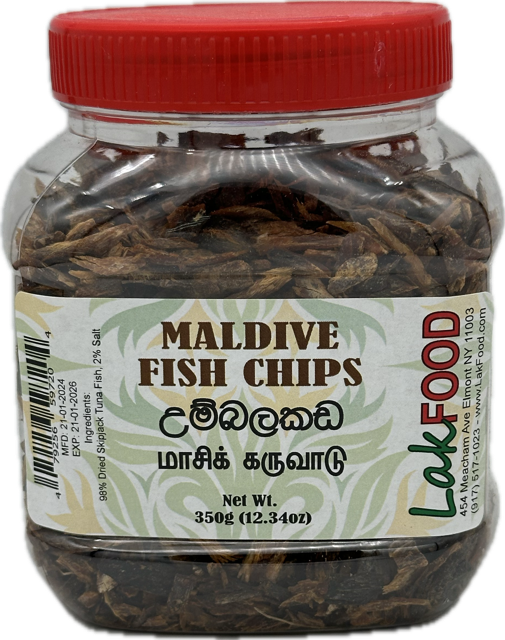Lakfood Maldivefish / Maldive Fish Chips / Umbalakada 350g – LakFood