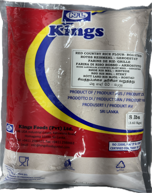 Kings Roasted Rice Flour 8LB - வறுத்த அரிசி மா – LakFood