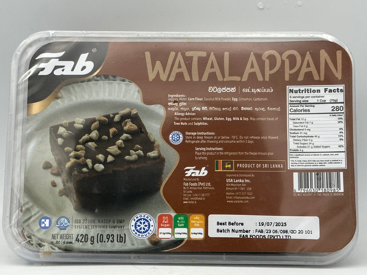 Fab Watalappan 420g – LakFood
