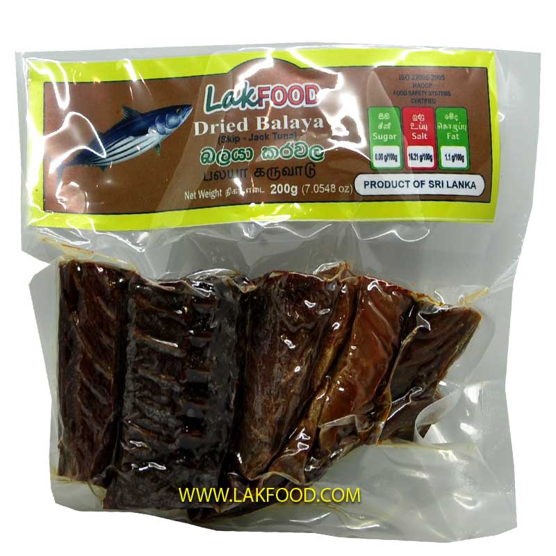 Balaya Dry Fish (Skip Jack Tuna) 200g – LakFood