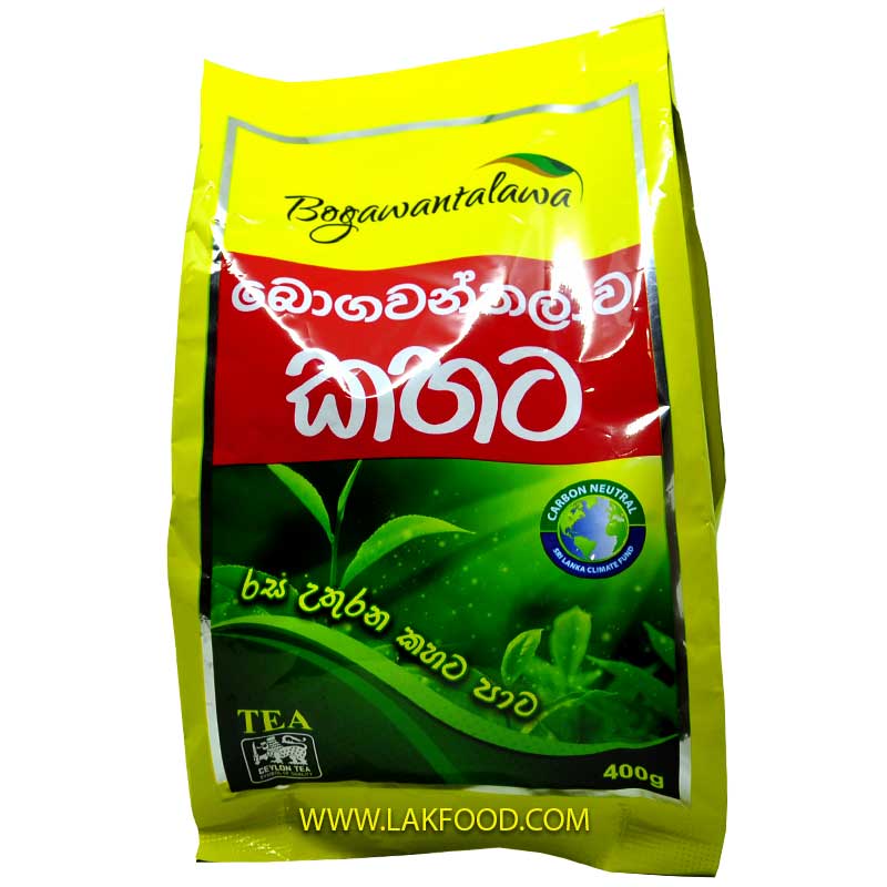 Bogawanthalawa Kahata Ceylon Tea 400g – LakFood