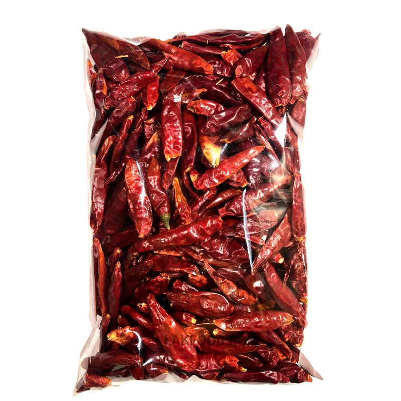 Dried Red Chilli Whole (Stemless) 200g – LakFood