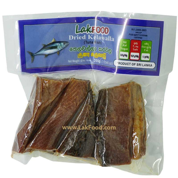 Kelawalla Dry Fish (Tuna) 200g – LakFood