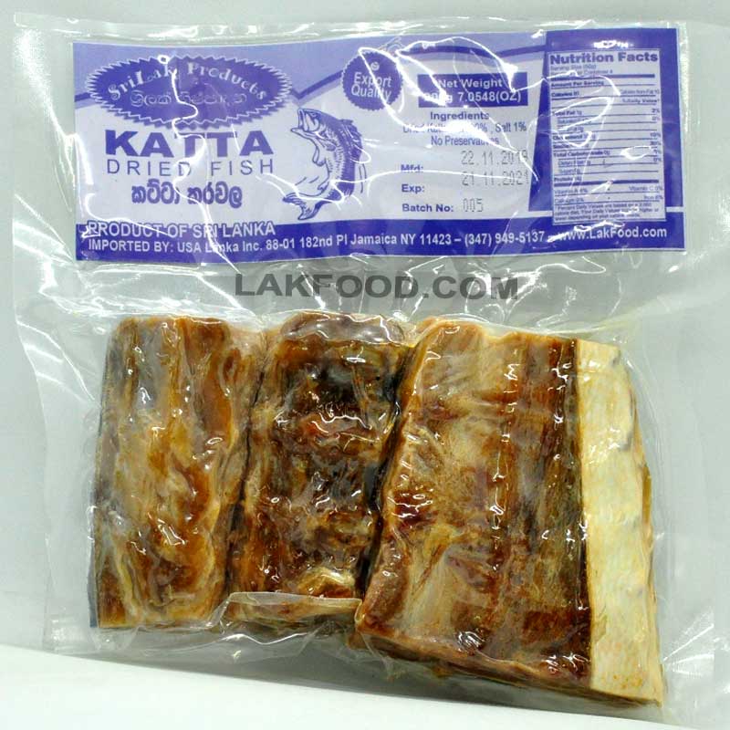 Katta Dry Fish 200g – LakFood