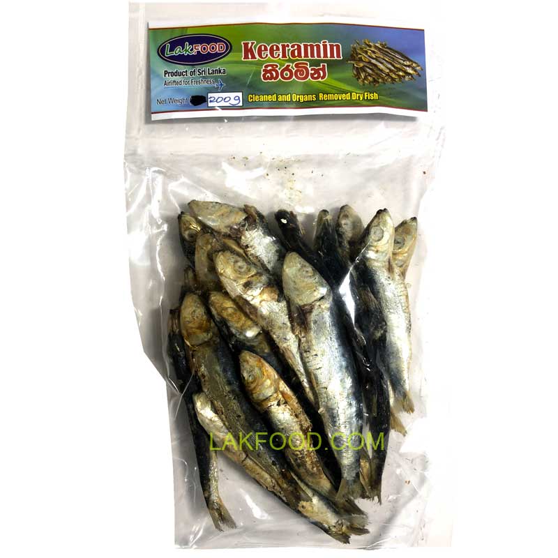 Keeramin Dry Fish 200g – LakFood