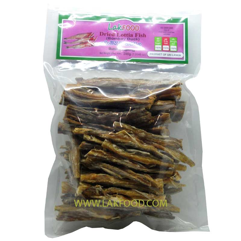 Bombay Duck Dry Fish (Bombili) 200g – LakFood