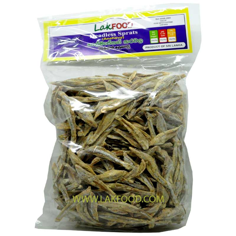 Sprats Headless Dry Fish 1LB – LakFood