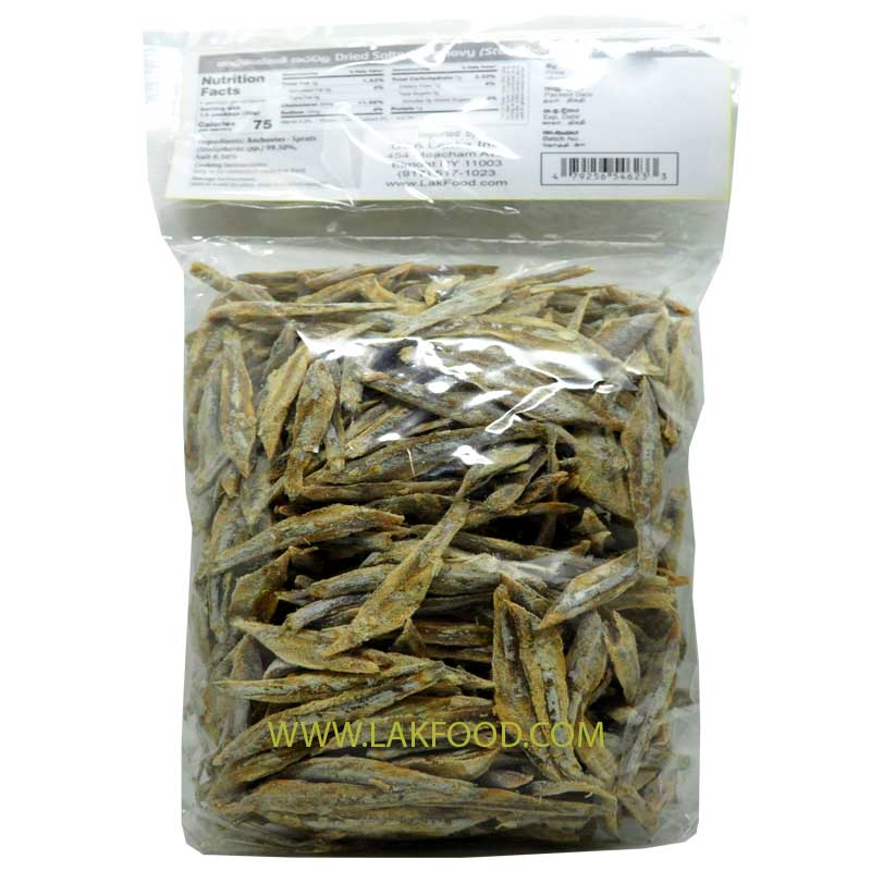 Sprats Headless Dry Fish 1LB – LakFood
