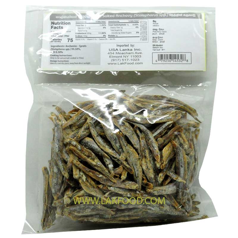 Sprats Headless Dry Fish 200g – LakFood