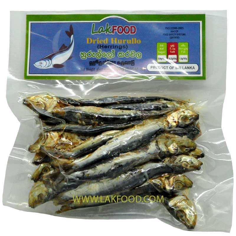 Hurulla Dry Fish (Herrings) 200g (හුරුල්ලා කරවල) – LakFood