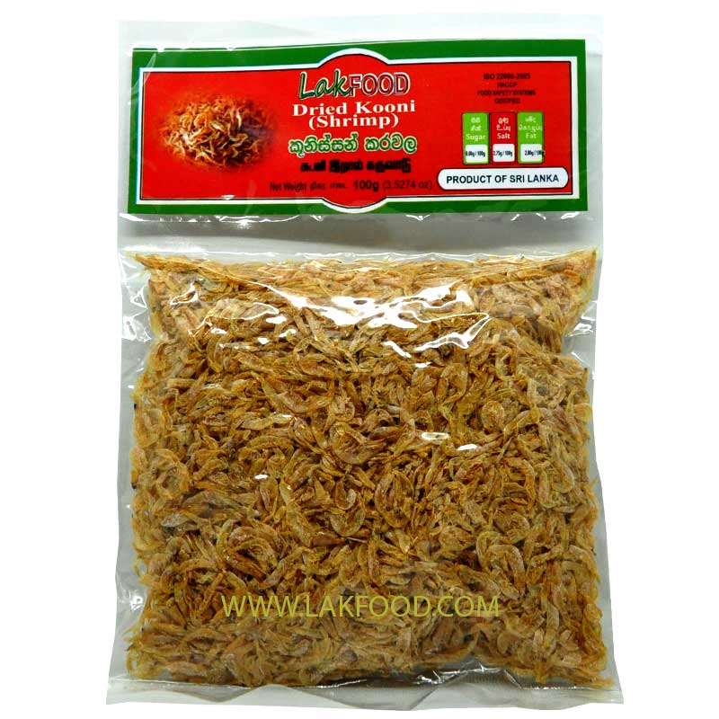 Kooni Dry Fish (Baby Shrimp) 100g – LakFood