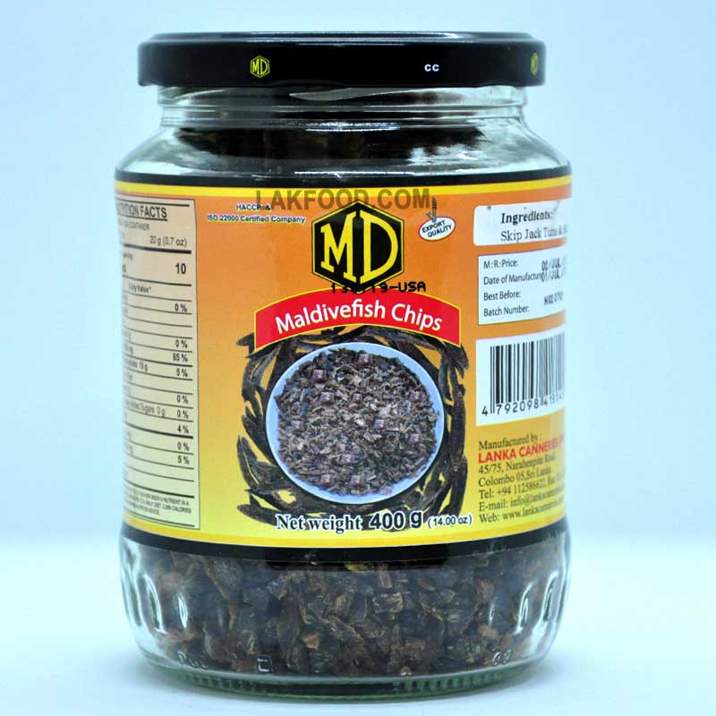 MD Maldivefish / Maldive Fish Chips / Umbalakada 400g – LakFood