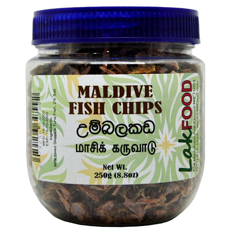 Lakfood Maldivefish / Maldive Fish Chips / Umbalakada 250g – LakFood