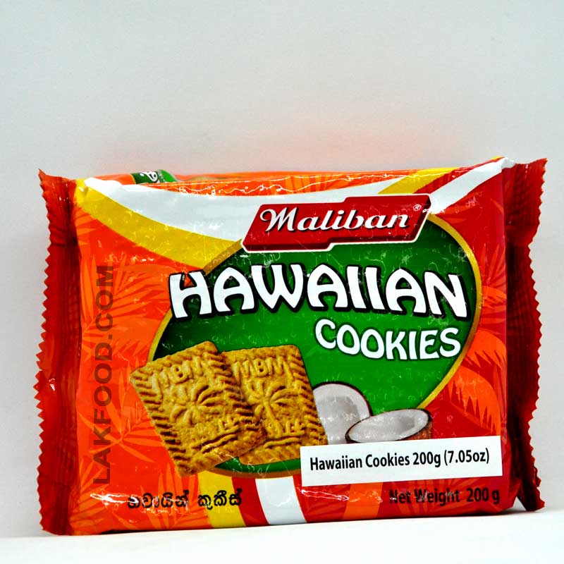 Maliban Hawaiian Cookies 200g – LakFood