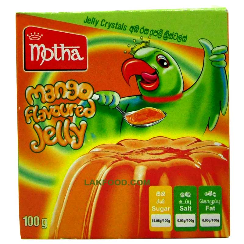 Motha Mango Flavored Jelly 100g – LakFood