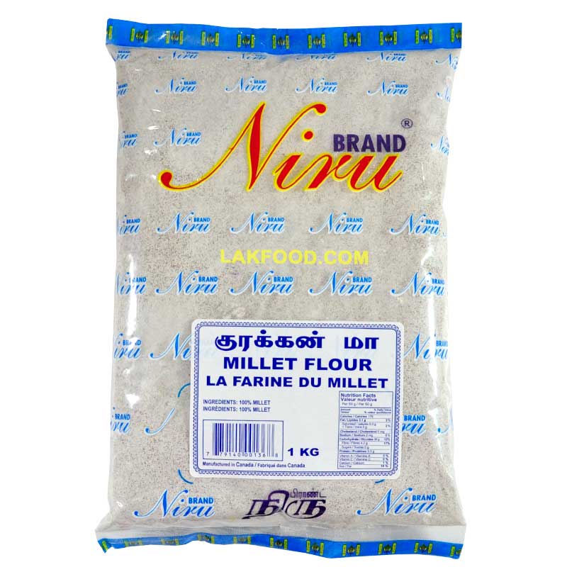 Niru Millet (Kurakkan) Flour 1KG / 2.2LB - குரக்கன் மா – LakFood