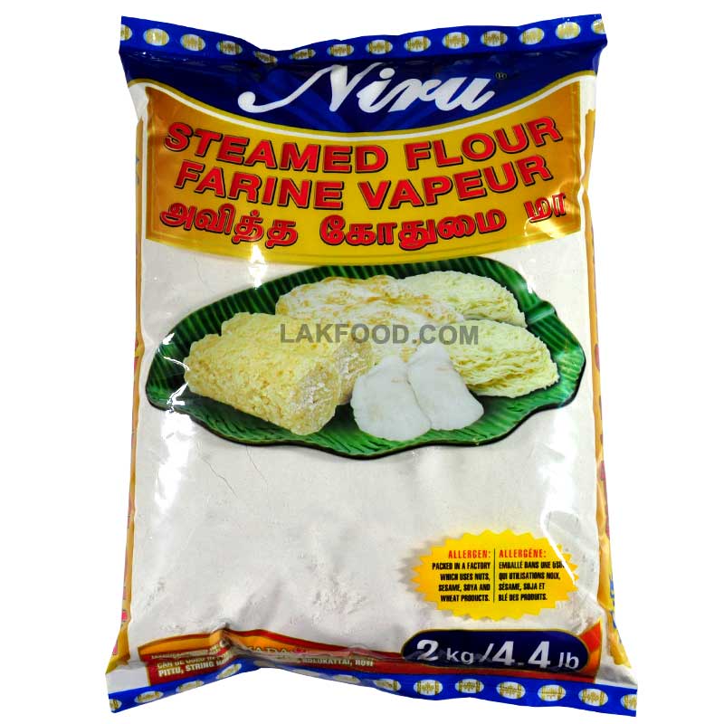 Niru Steamed Flour 2KG / 4.4LB – LakFood
