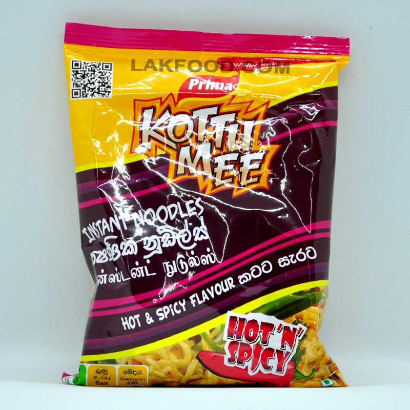 Prima Kottu Mee Hot & Spicy Noodles 78g – LakFood