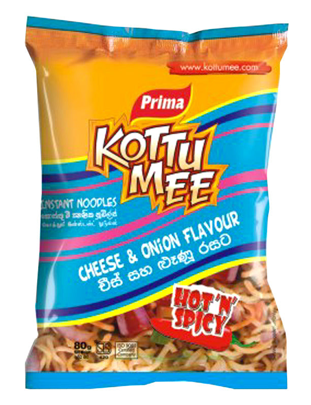Prima Kottu Mee Cheese & Onion Flavor Noodles 80g – LakFood