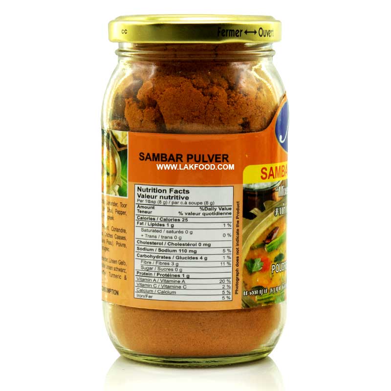 Niru Sambar Powder 200g – LakFood