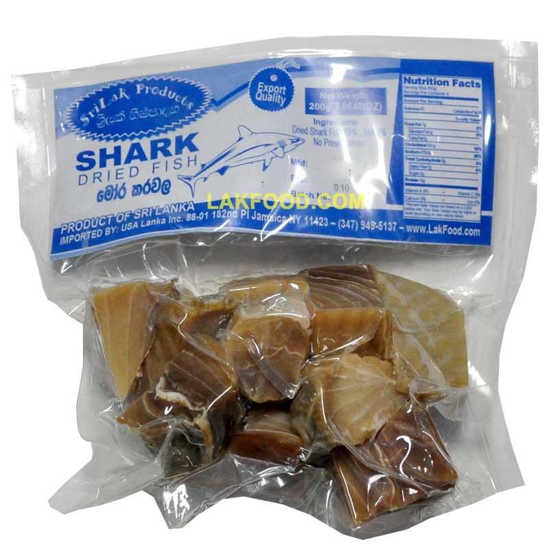 Mora Dry Fish (Shark) 200g (මෝර කරවල) – LakFood